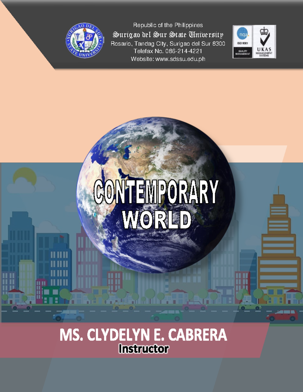 1.-GE-CW-Module - Republic of the Philippines Surigao del Sur State ...