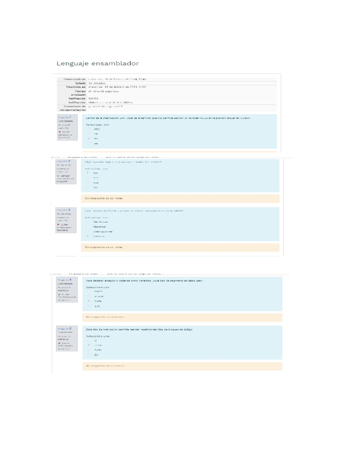 Lenguaje ensamblador - Studocu