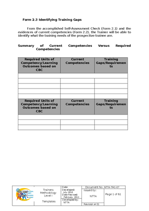 Cbc housekeeping nc ii - COMPETENCY-BASED CURRICULUM COURSE DESIGN ...