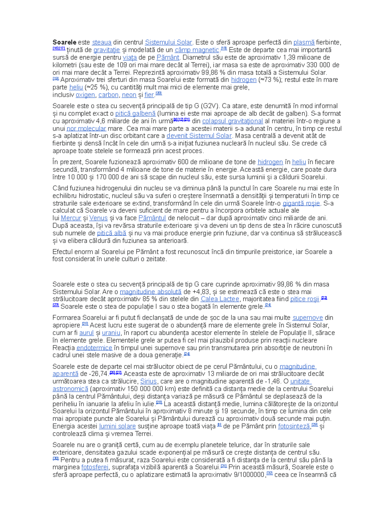 Soare informatie - Soarele este steaua din centrul Sistemului Solar ...