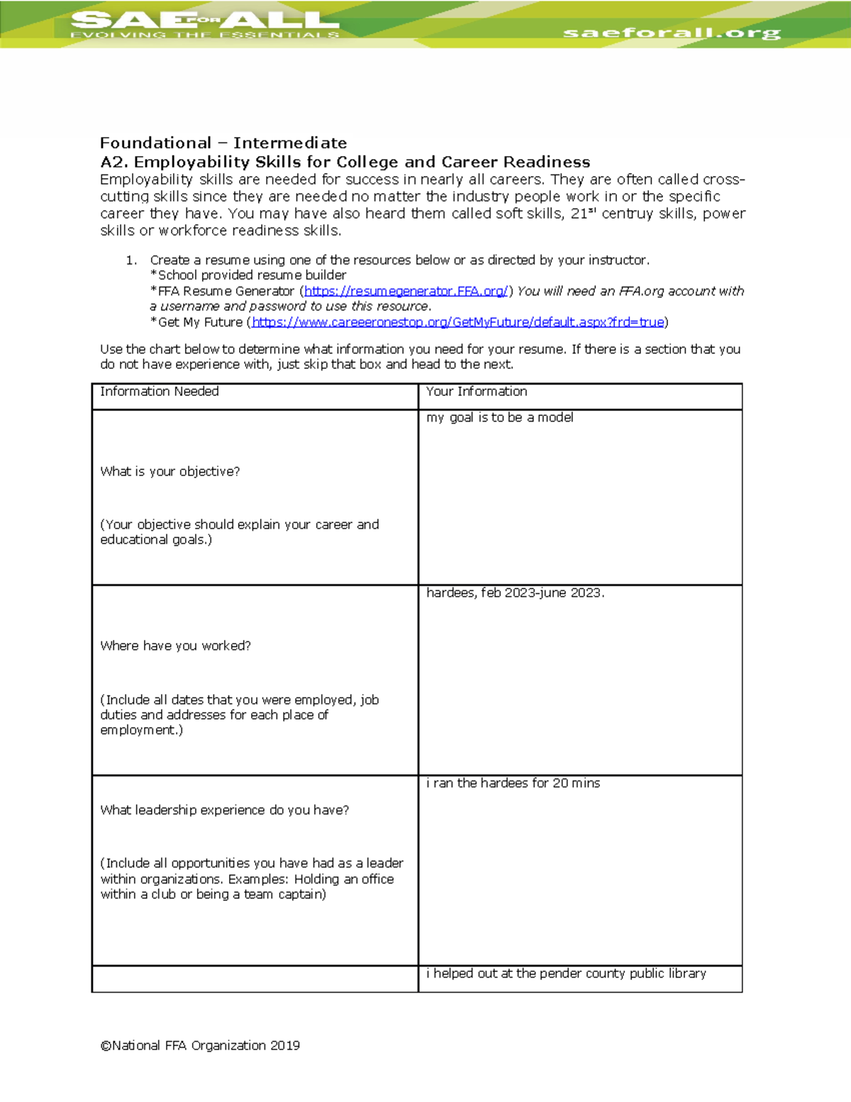 Copy of Luke Pot6470 - SAE for All Intermediate Activity Guide-A2 ...