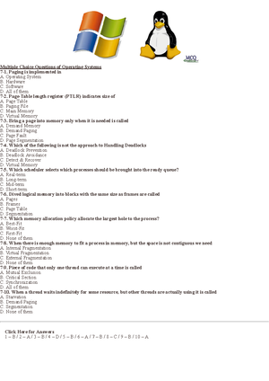 Exp1 OS - Study Of Hardware And Software Requirements Of Different ...