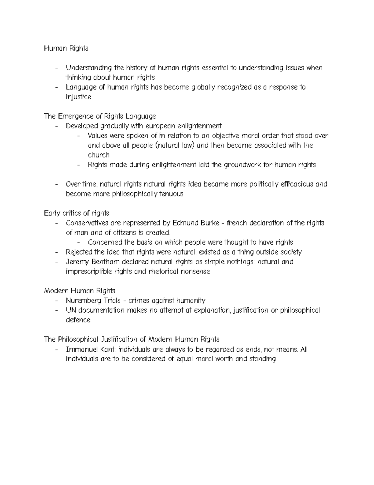 Human rights 9 15 - Human Rights Understanding the history of human ...