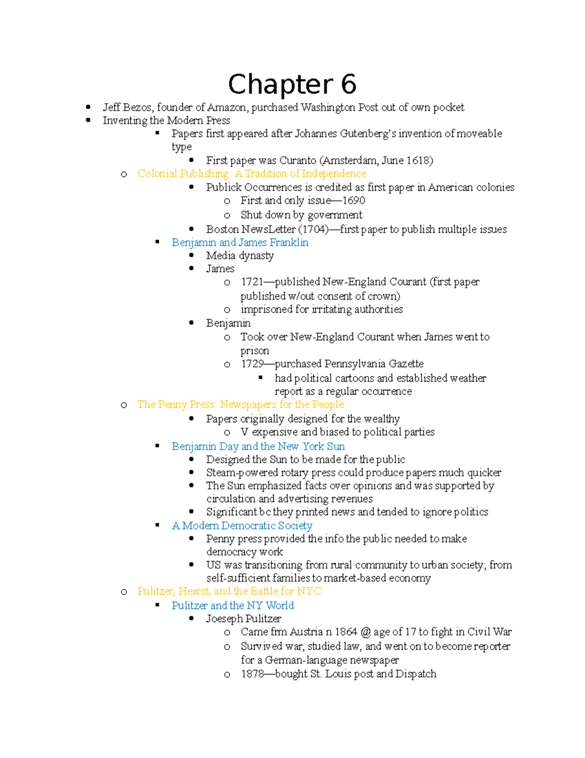 Chapter 6 Book Notes - Summary Mass Communication: Living in a Media ...