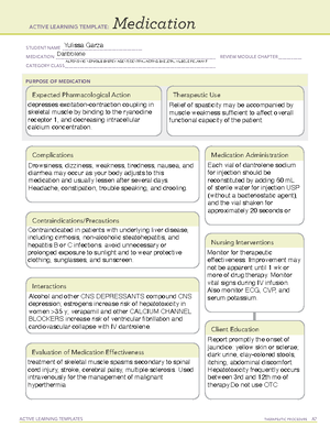 Delirium ALT - ACTIVE LEARNING TEMPLATES THERAPEUTIC PROCEDURE A System ...