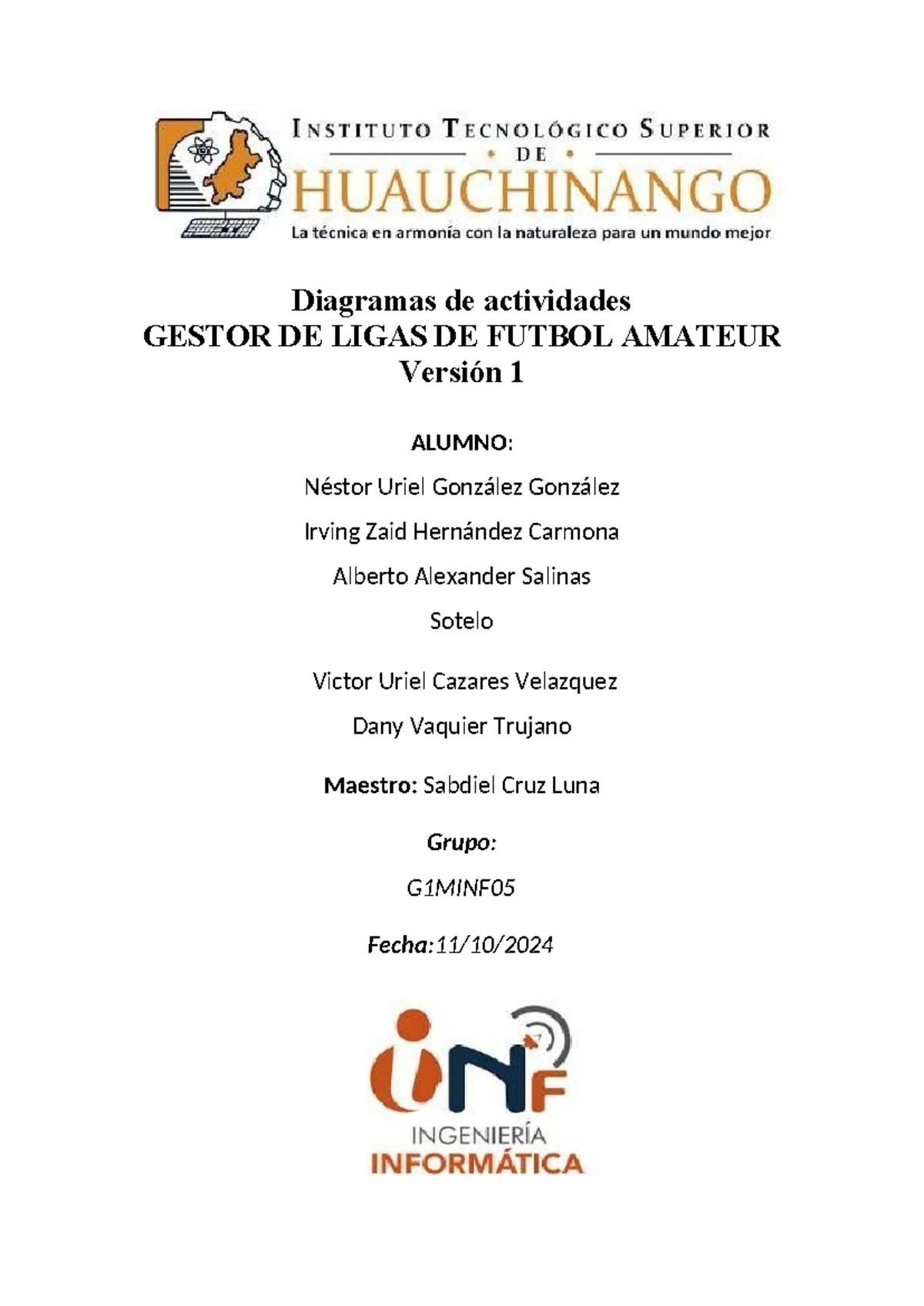 ASI E4PR2 Irving Nestor,Dany,Alexander,Victor - Diagramas de ...