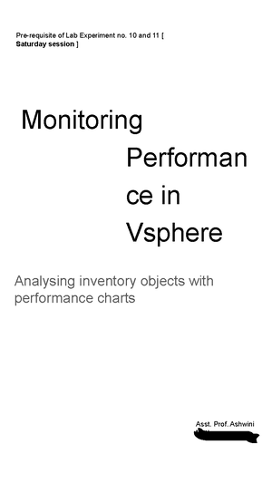 Vmware White Paper - VMWAREW H I T E WHITE PAPER P A P E R ...