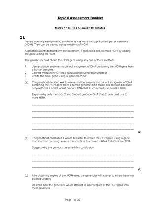 PAG 12 - Biology coursework - PAG 12: Investigating the rate of oxygen ...