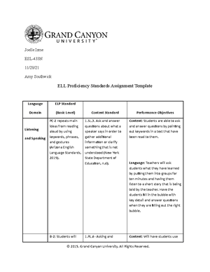 [Solved] Section 1 Lesson Preparation Lesson Summary and Central ...