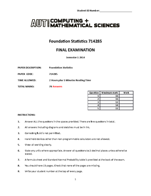 Stats 100 assignment template 1c (2) - STATS 100 Concepts in Statistics (S222) A reminder that ...
