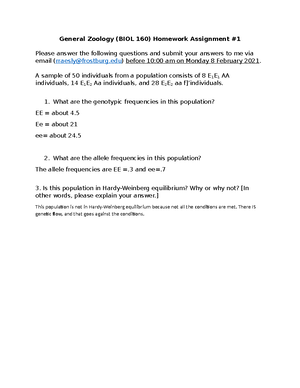 Zoology notes - 1/25 Monday 1/27 Wednesday evolution- “decent with ...