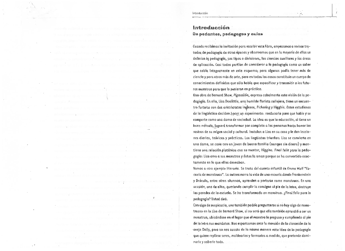 Dussel Caruso-Cap1 - libro - . " '"""d""'"" __l B [)¡e - Studocu