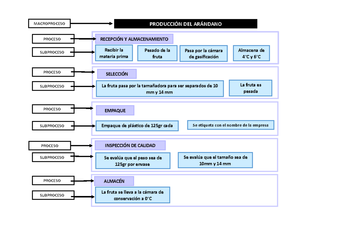 Macroproceso - seminario - RECEPCIÓN Y ALMACENAMIENTO SUBPROCESO ...