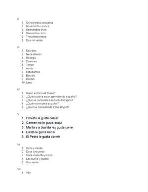 Spanish final - Classwork - Listening activity: 1. Bibliotecha ...