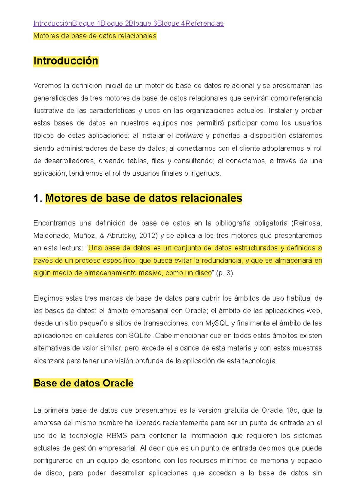 Módulo 1 - Lectura 1 - Lorem ipsum dolor sit amet, consectetur ...