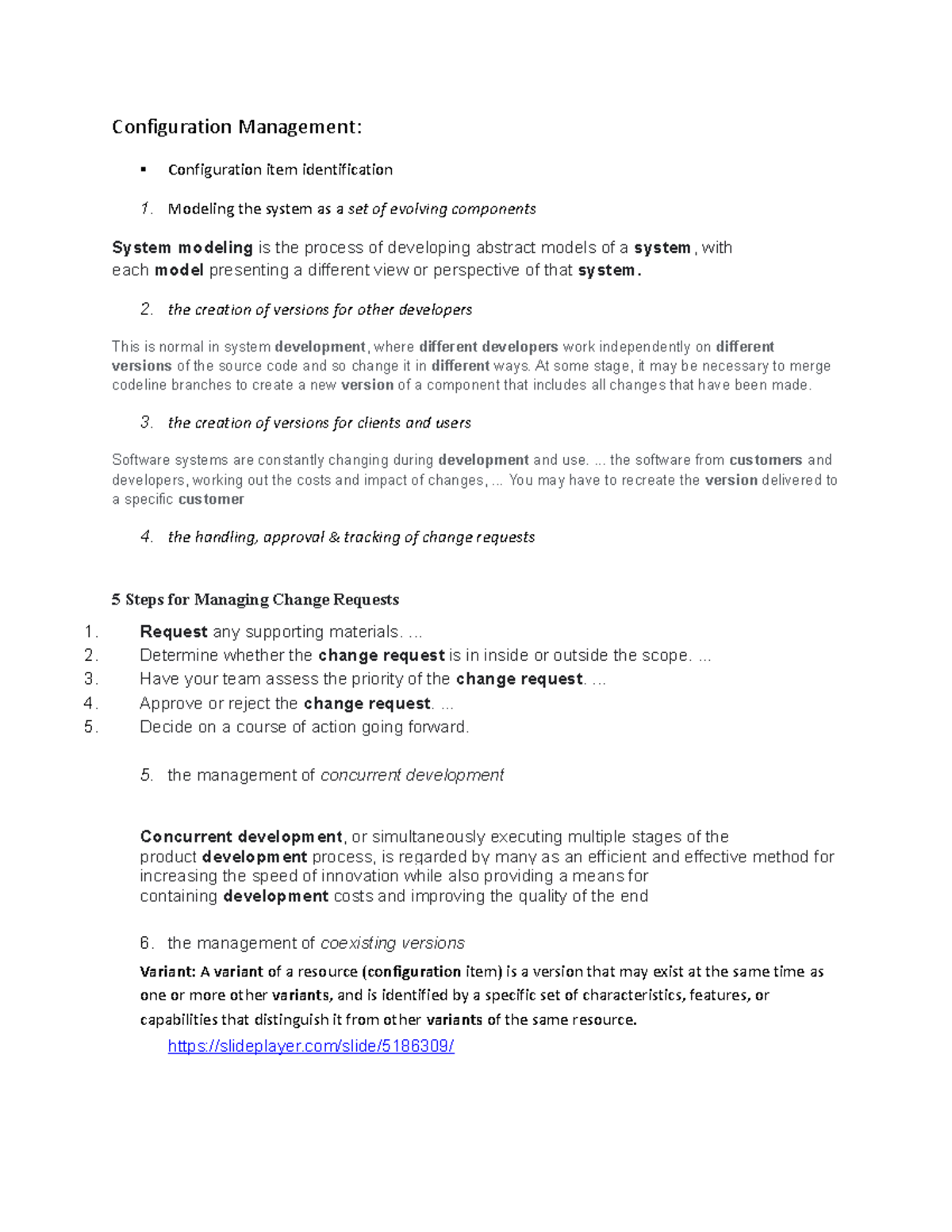Configuration Management definitions - Configuration Management ...