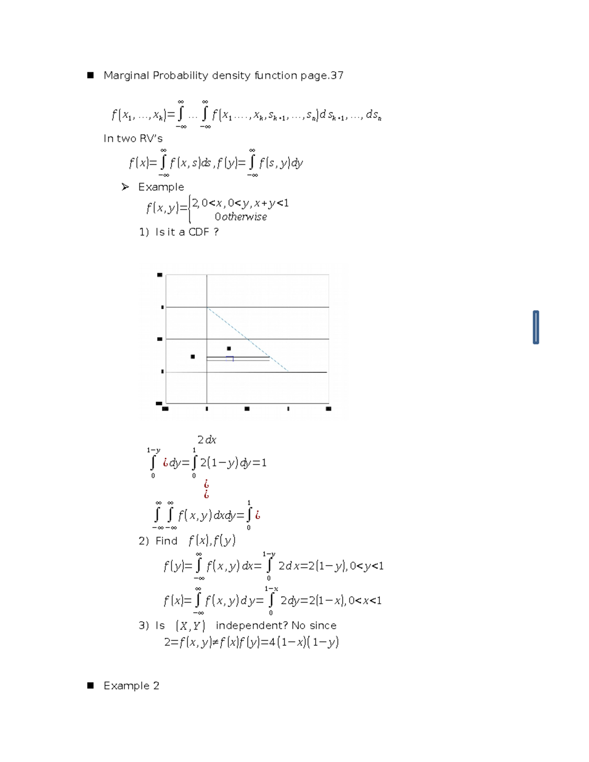 Chap2 Assign Ment - best - Marginal Probability density function page ...