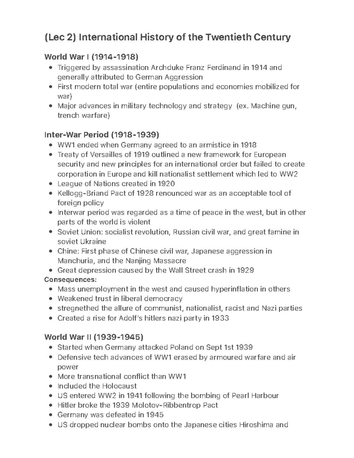 International History of the Twentieth Century - Machine gun, trench ...