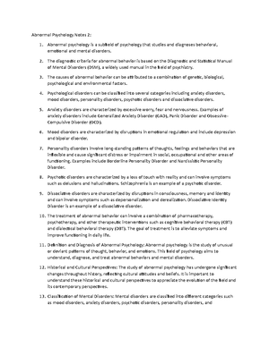 WHAT IS Abnormal activity - WHAT IS ABNORMAL? Consider the following ...