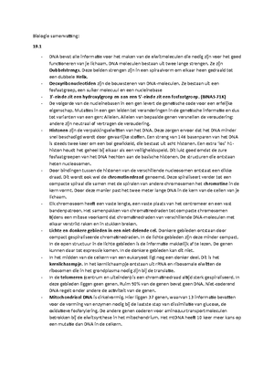 Biologie samenvatting 5de middelbaar - Biologie : Enzymen ...