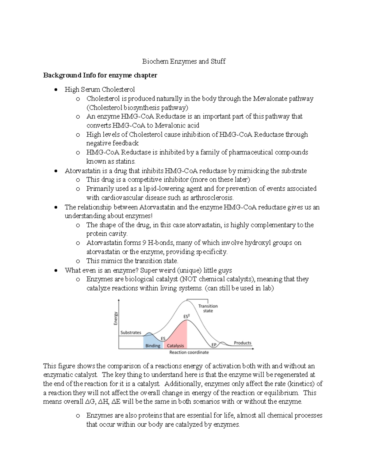 Copy of 4. Biochemistry Enzymes - Biochem Enzymes and Stuff Background ...
