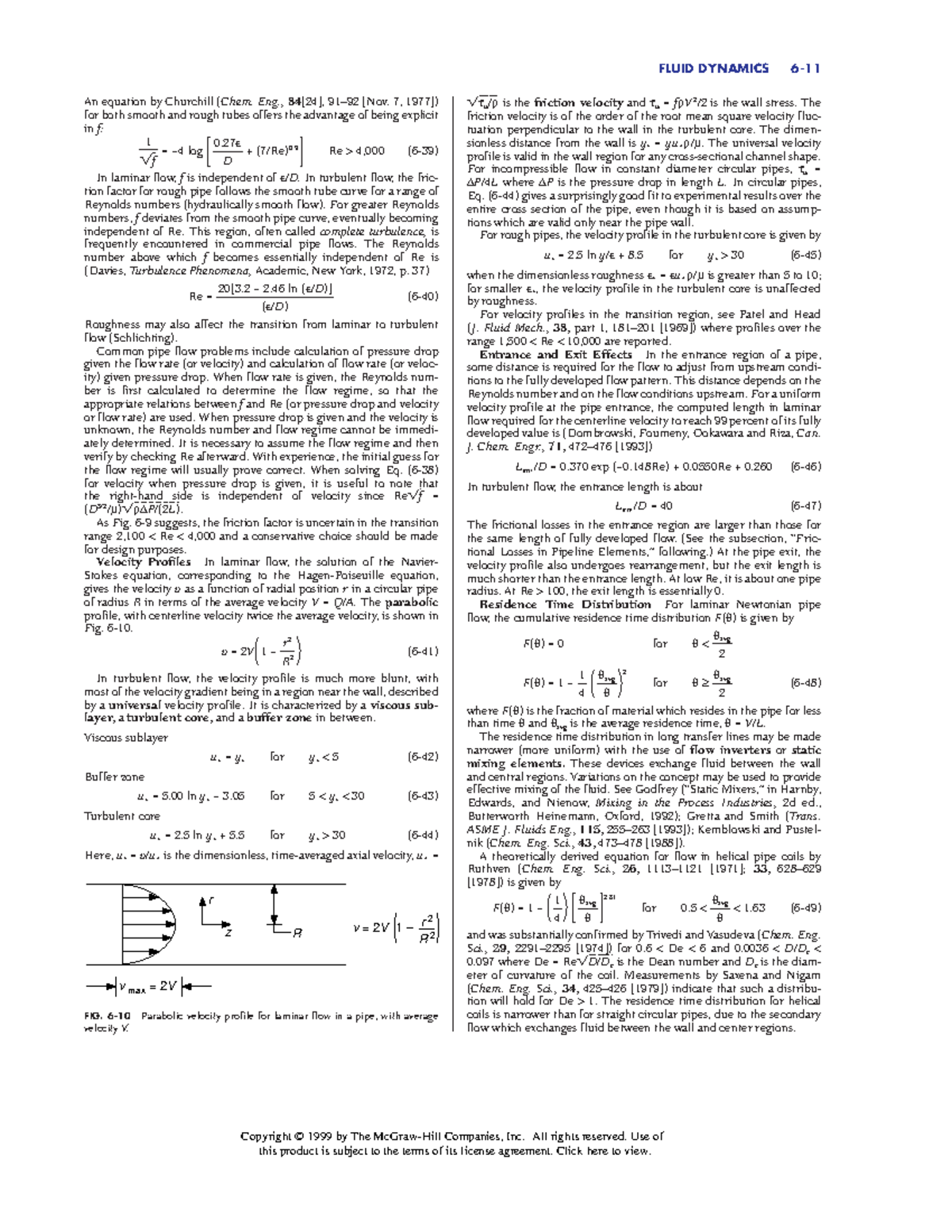 Chemical engineering-33 - An equation by Churchill (Chem. Eng., 84 [24 ...