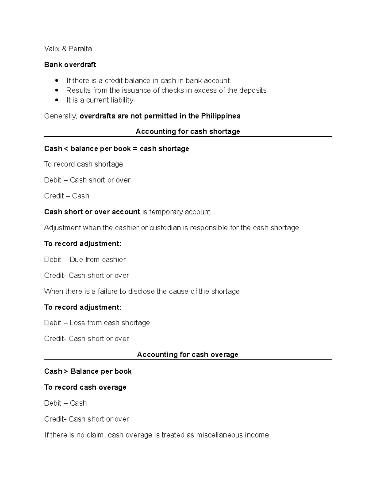 Notes For Intermediate Accounting 1 Valix Peralta Bank Overdraft If notes-for-intermediate-accounting-1-valix-peralta-bank-overdraft-if