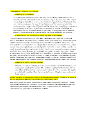 Edith jacobson Vsim - Practice Vsims - Opening Questions How did the ...