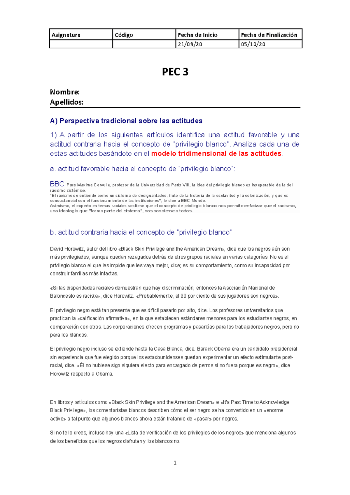 FPCH - PEC 3 - enunciado y posible solución - 21/09/20 05/10/ PEC 3 ...