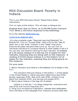 M08 Discussion Board Social Movements - M08 Discussion Board: Social ...