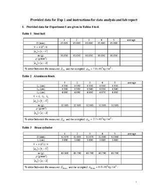 PHY 2048 General Physics 1 - FAU - StuDocu
