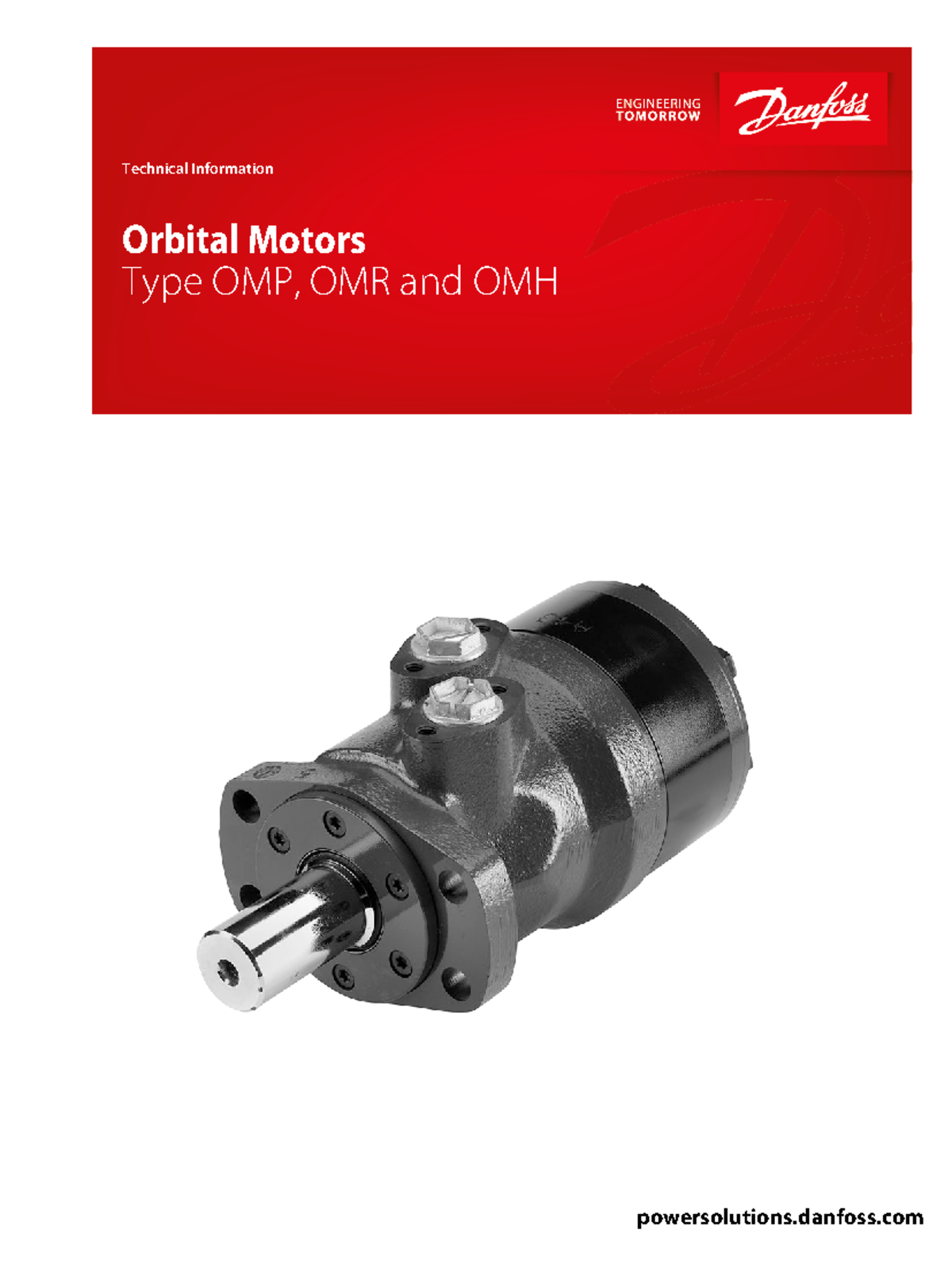 Orbital+Motors+OMP+OMR+OMH+Technical+Information - Orbital Motors Type ...