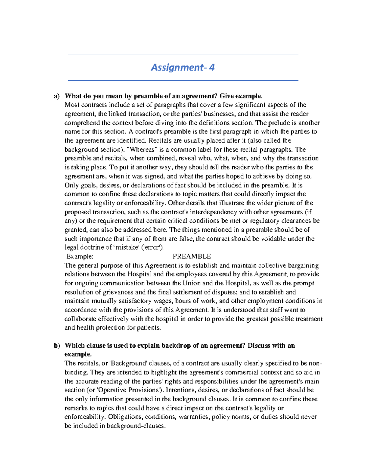 Assignment 4 - LECTURE NOTES - Assignment- 4 a) What do you mean by ...