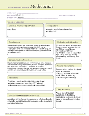 ATI Active Learning Template System Disorder cystic fibrosis - ACTIVE ...