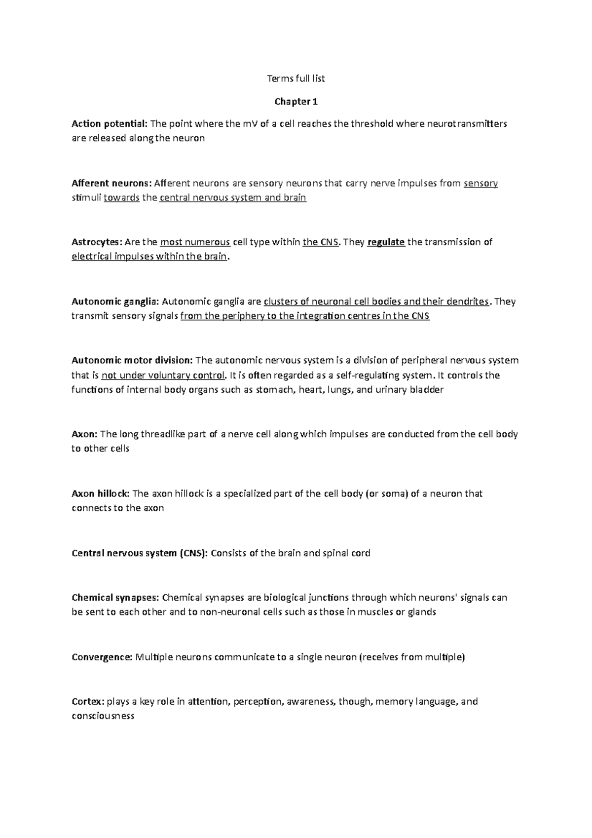 Key Terms full list with explanations - Terms full list Chapter 1 ...