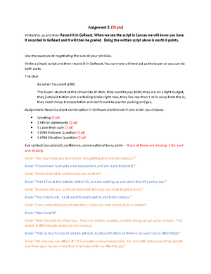 Assignment 1 Personal Sales-2 - Assignment 1: Develop your personal ...