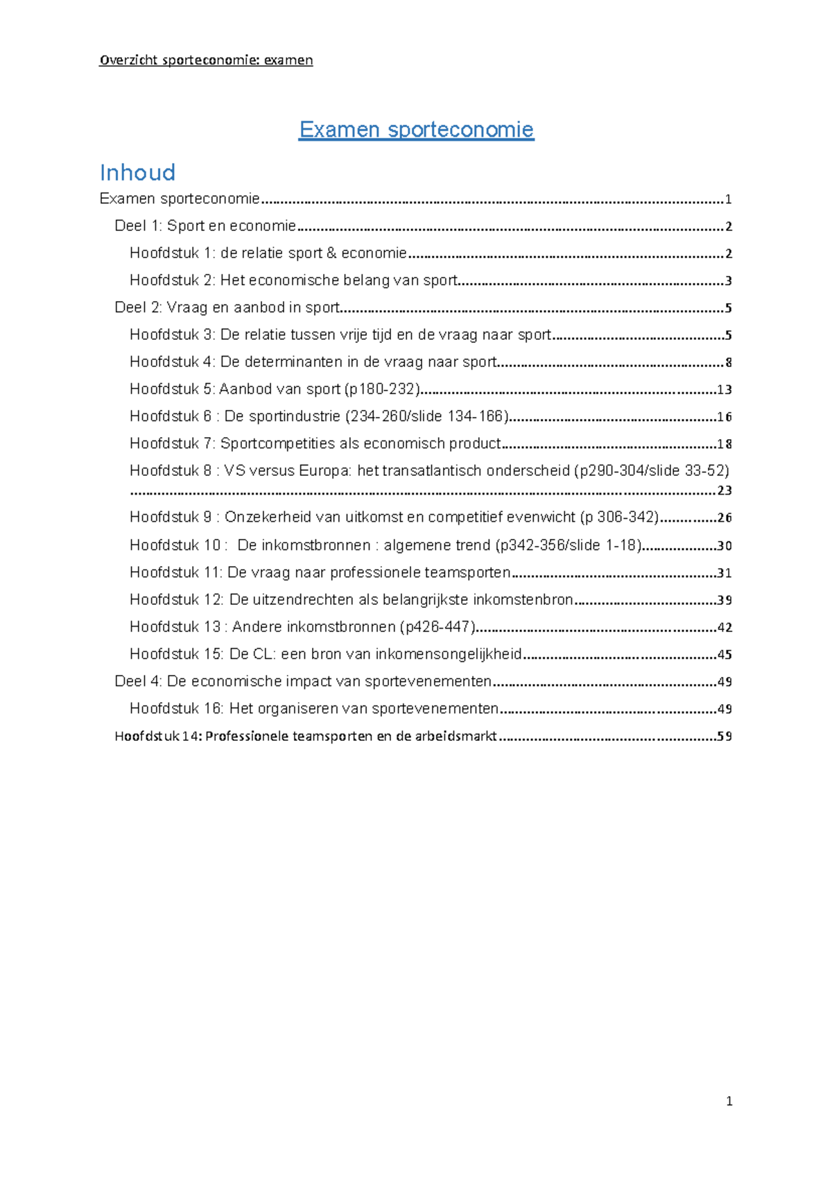 Overzicht-slides-boek - Examen - Studocu