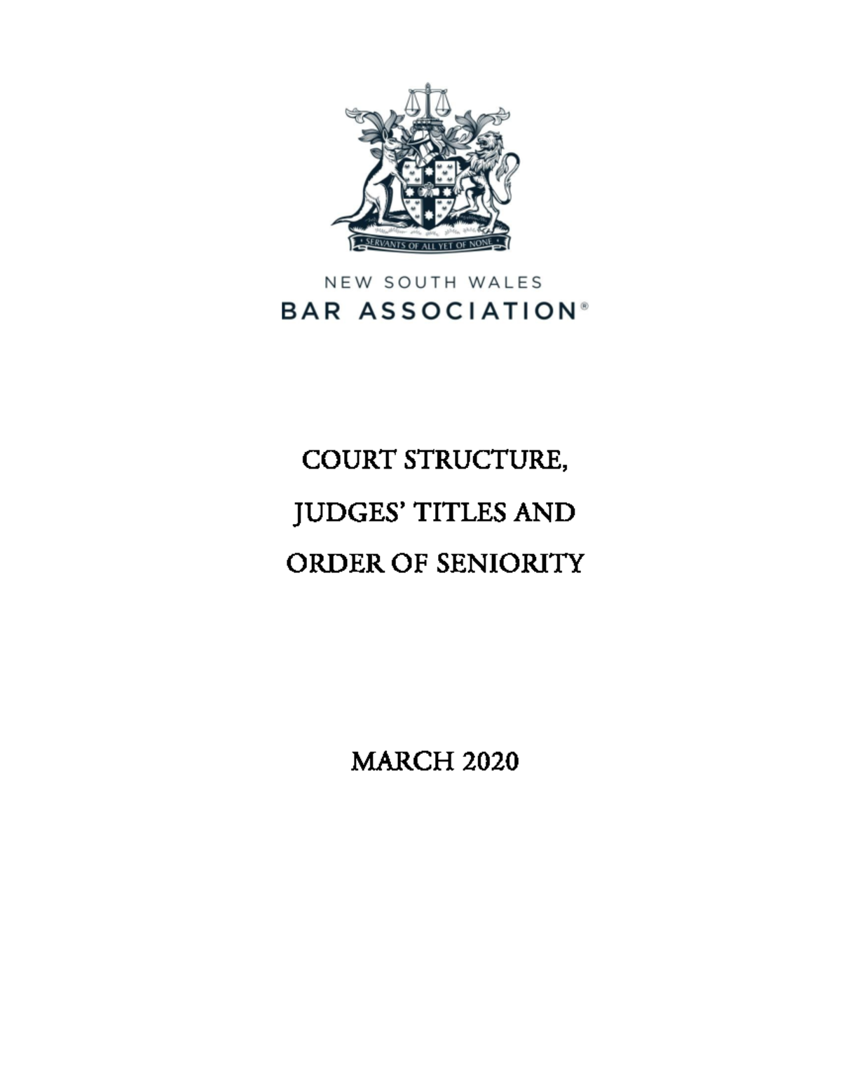 Court structure 2020 - COURT STRUCTURE, JUDGES’ TITLES AND ORDER OF ...