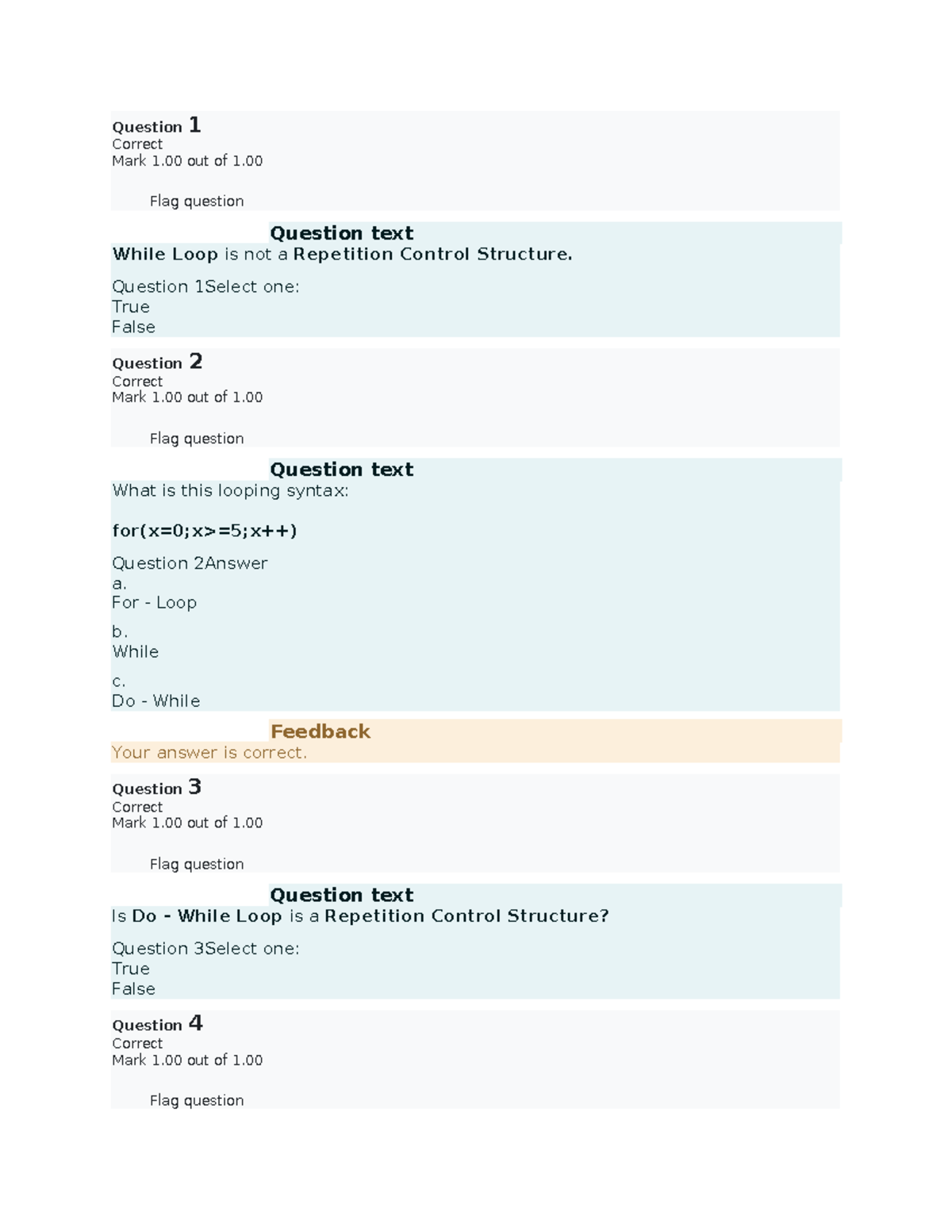 Mid1 Lab Midterm Lab Quiz 1 Question 1 Correct Mark 1 Out Of 1 Flag Question Question Text