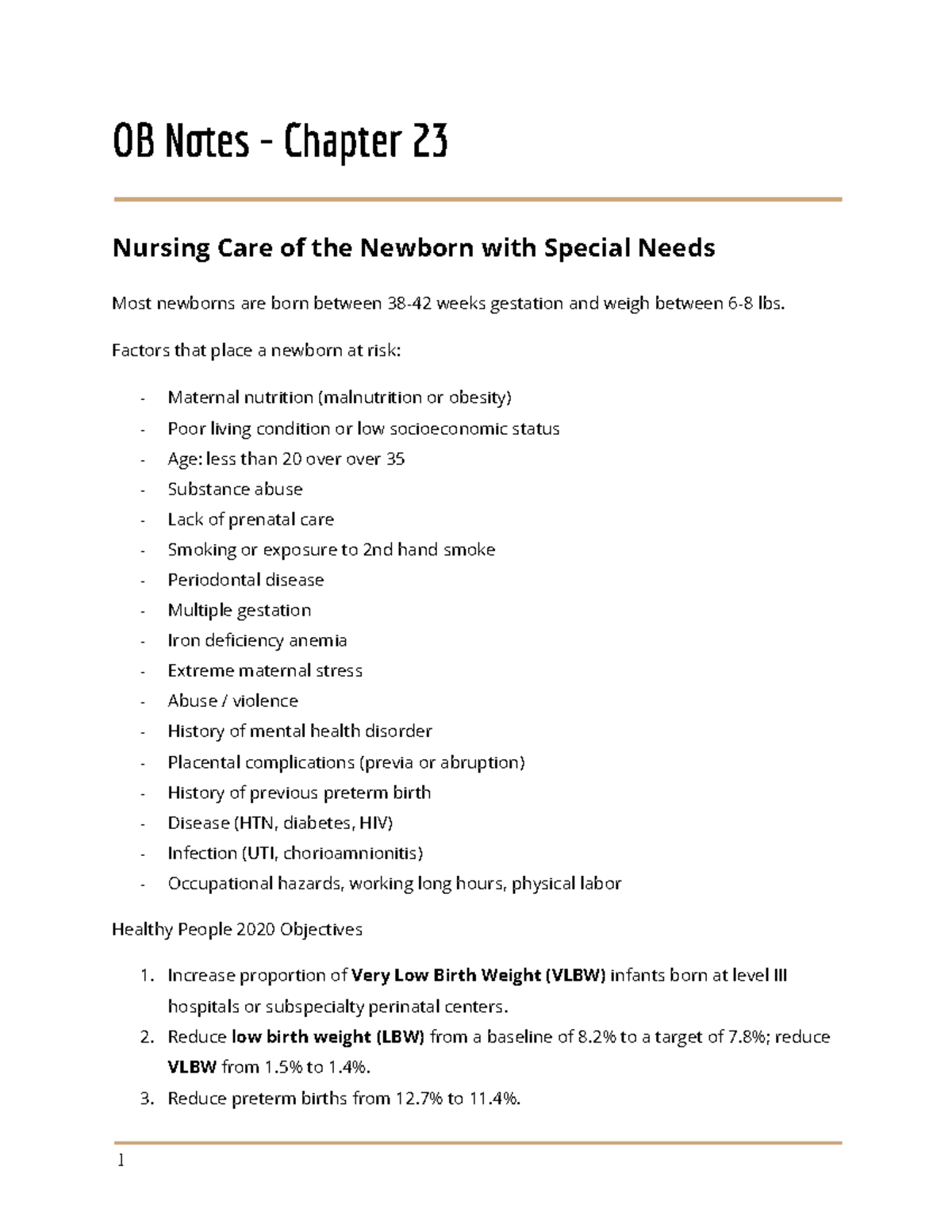 OB Ch. 23 Notes - Course was taught by a professor who left the ...