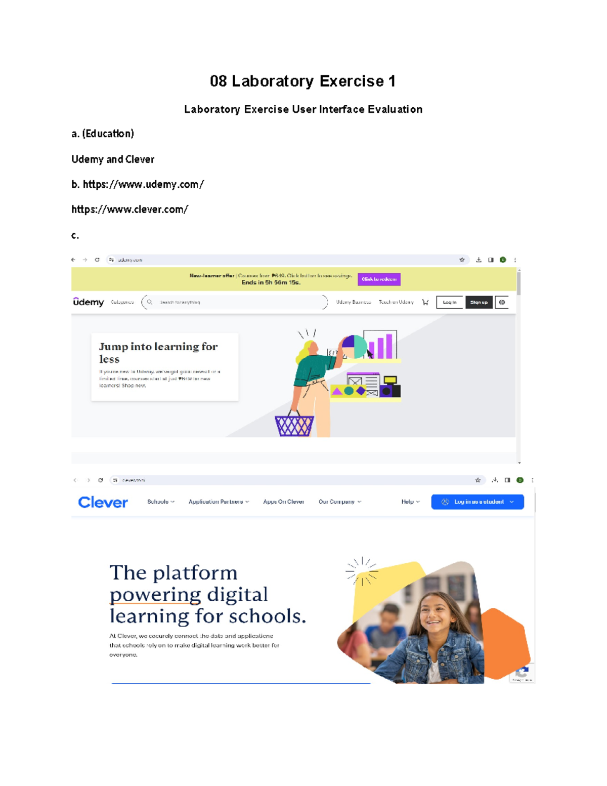 08LAB Madz - Information Technology - 08 Laboratory Exercise 1 ...