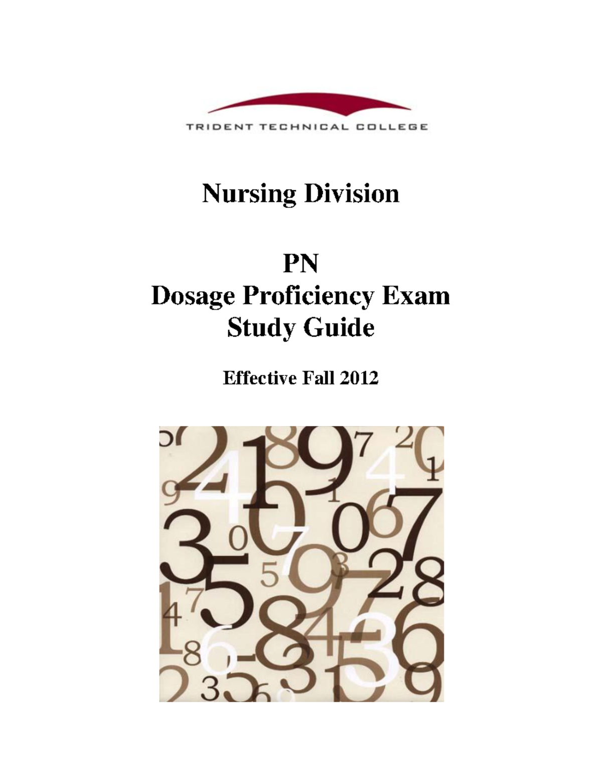 Med math - Study Guide for Med Math - Nursing Division PN Dosage ...