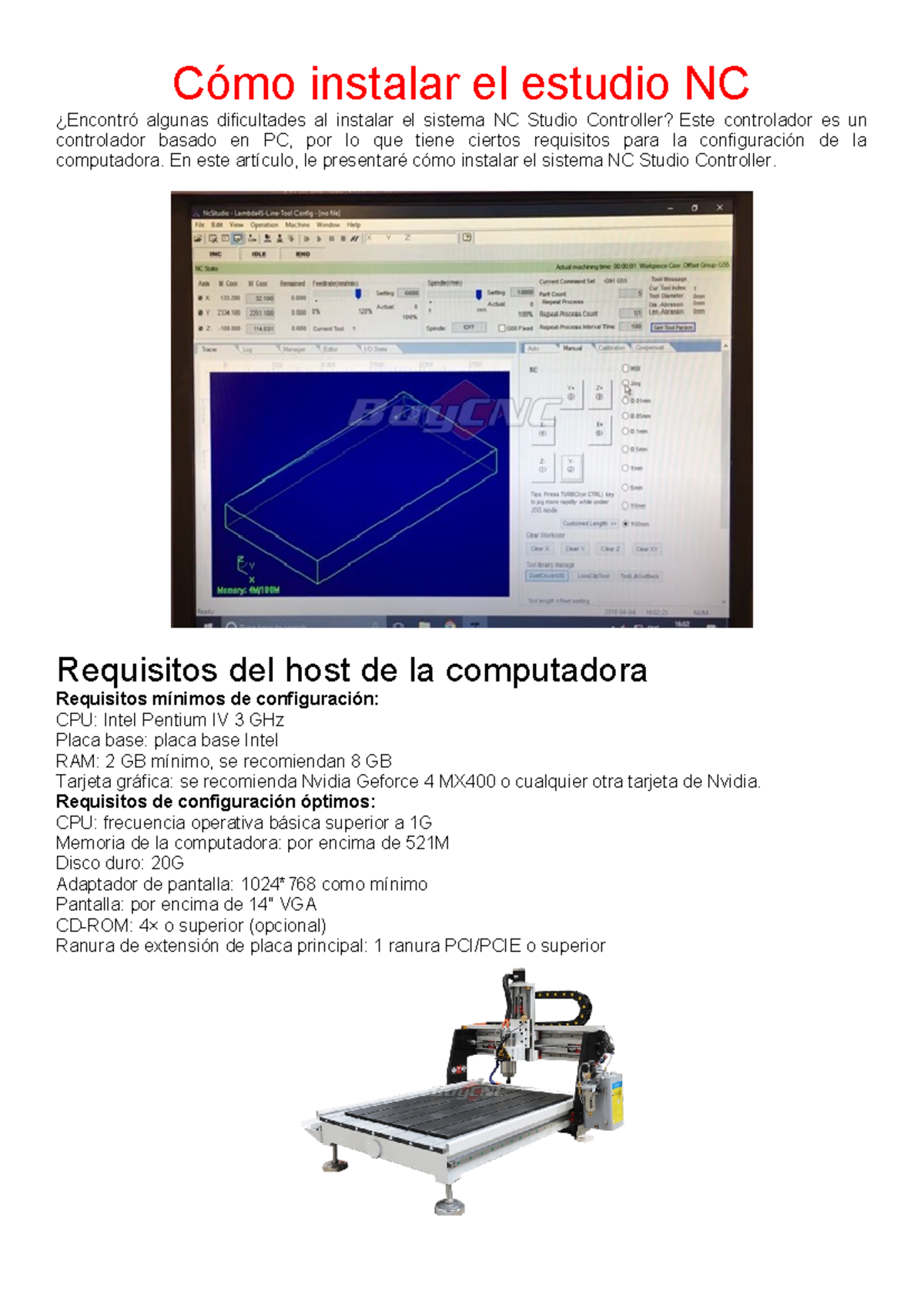 Cómo instalar el estudio NC - Cómo instalar el estudio NC ¿Encontró ...