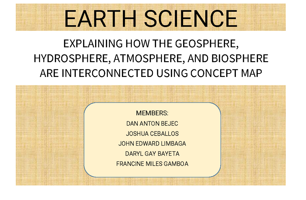 Share Earth- Science - 2021-10-25T185747 - EARTH SCIENCE EXPLAINING HOW ...