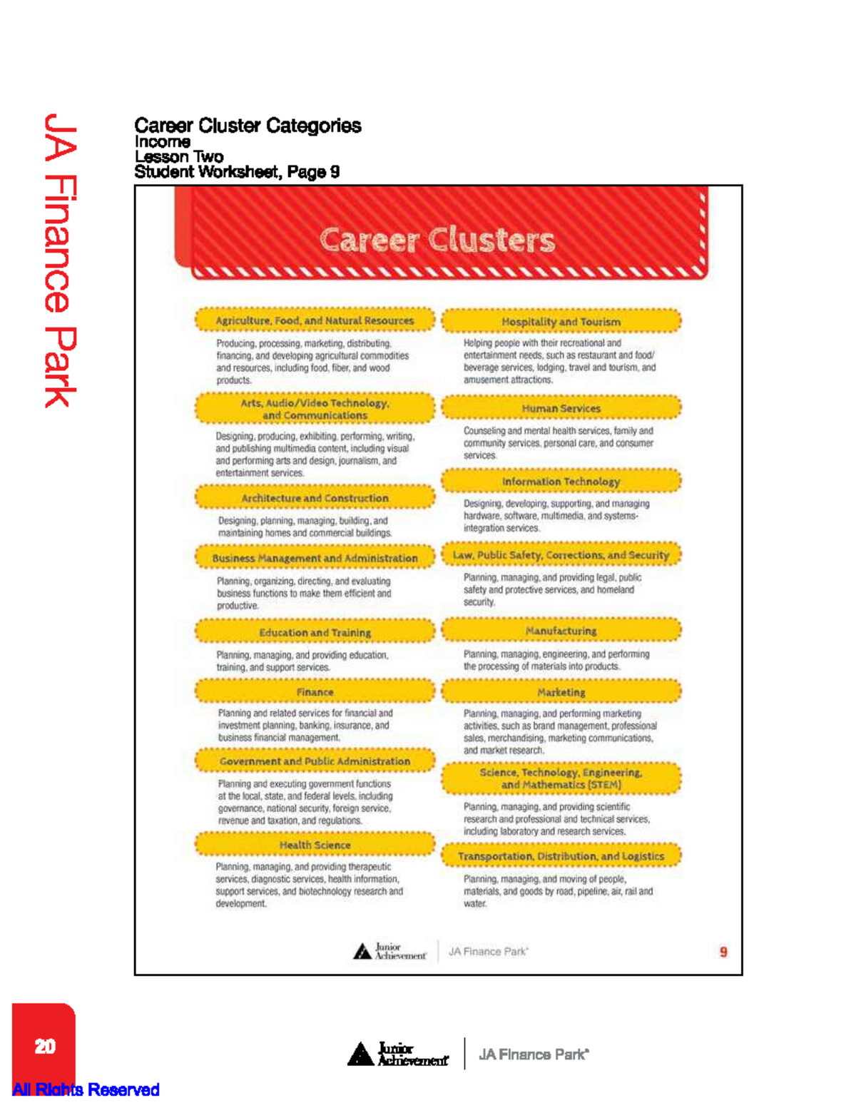 Career Cluster Notes - Its math - MATH 2420 - Studocu