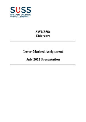 PSY353 e ECA JUL22 - PSY353e Copyright © 2022 Singapore University of ...