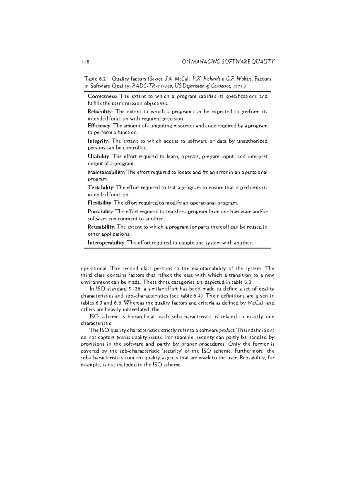 Software Engineering Lecture Notes (30) - 118 ON MANAGING SOFTWARE ...