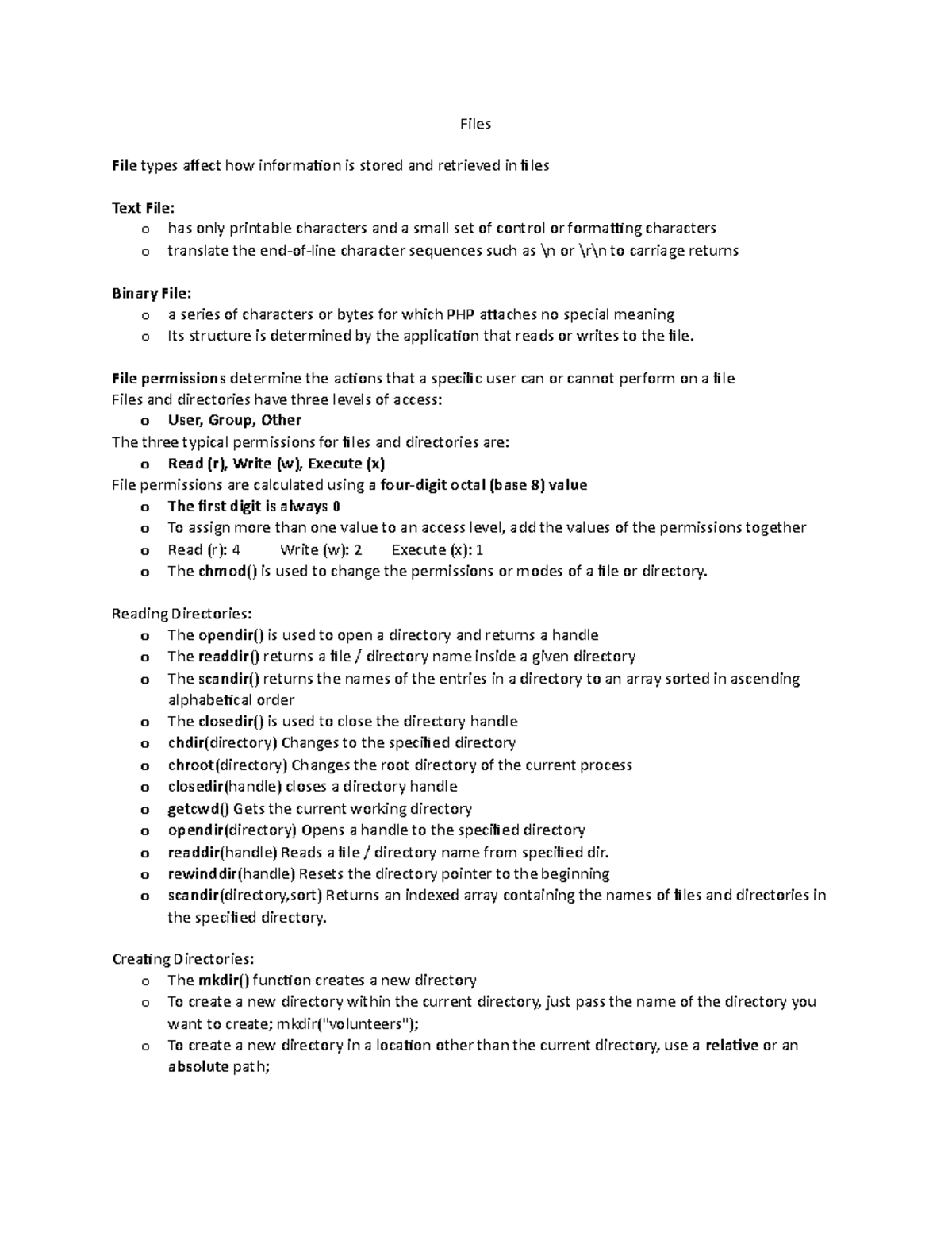 Files - Files File types affect how information is stored and retrieved ...