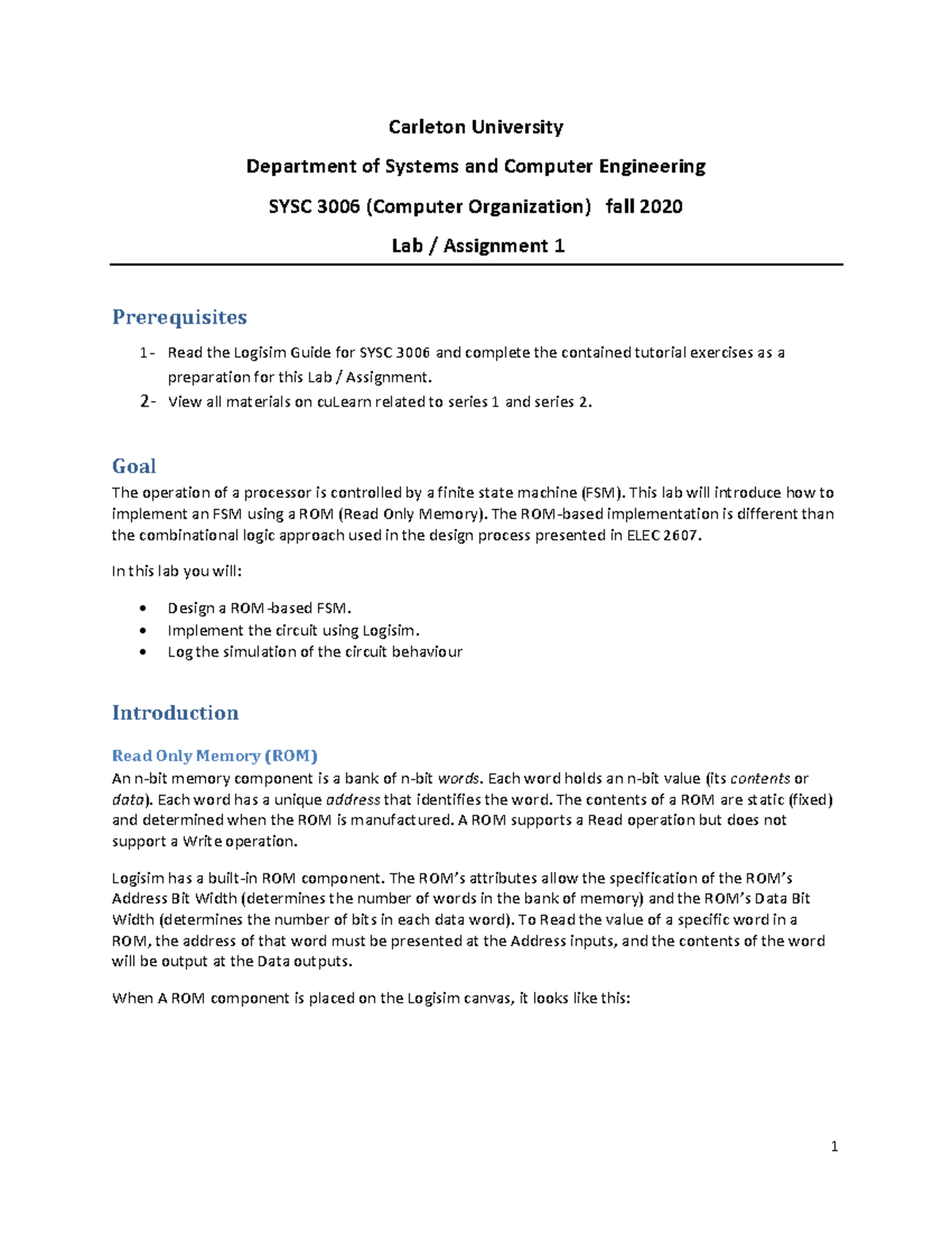 Lab1 F20 - Lab 1 of sysc 3006 - Warning: TT: undefined function: 32 Warning: TT: undefined ...