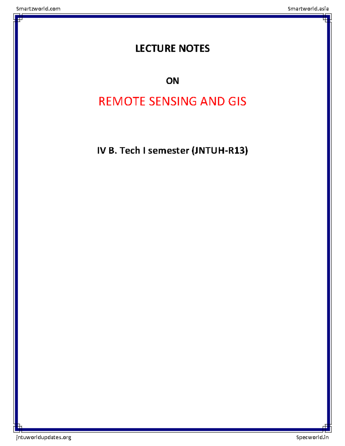 Remote Sensing And Gis For Reference For Gate Warning Tt Undefined Function 32 Warning Tt